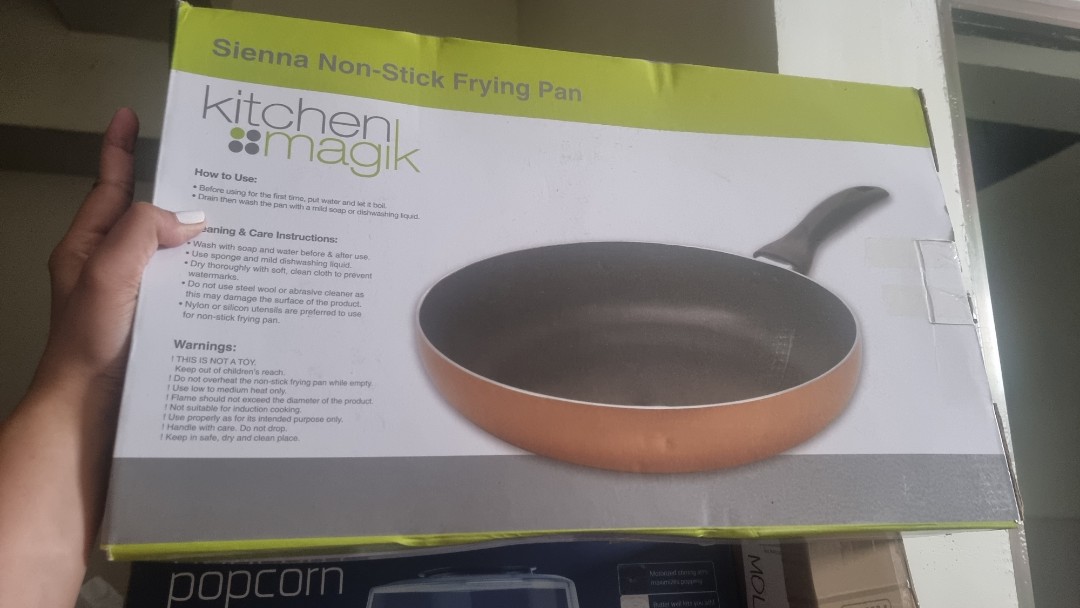 Brand new kitchen magik sienna non stick pan, Furniture & Home Living ...