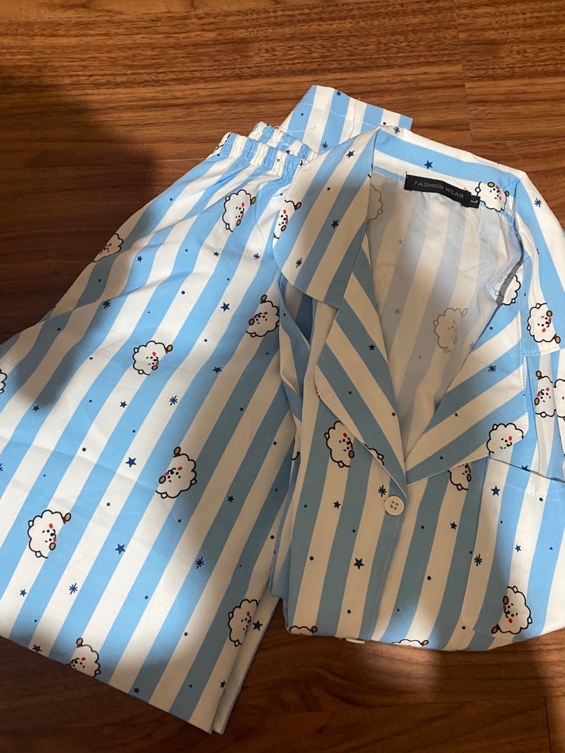 BT21 Pajama (RJ), Women's Fashion, Dresses & Sets, Sets or Coordinates ...