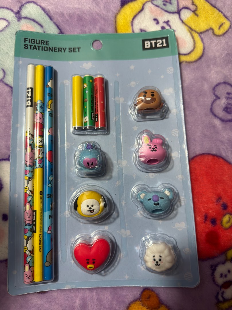 BT21 stationery set, Hobbies & Toys, Stationary & Craft, Stationery ...