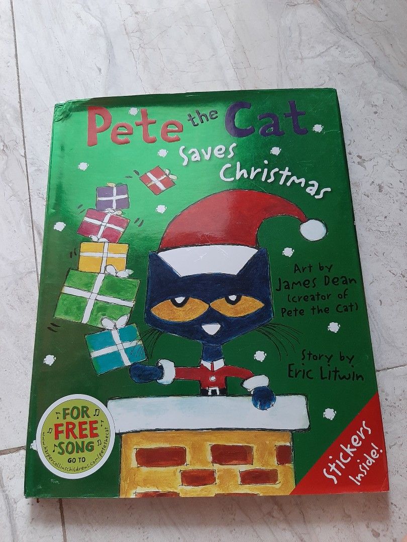 Buku pete the cat saves christmas, Buku & Alat Tulis, Buku Anak-Anak di ...