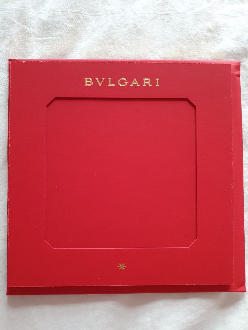Bvlgari photo frame, Luxury, Accessories on Carousell