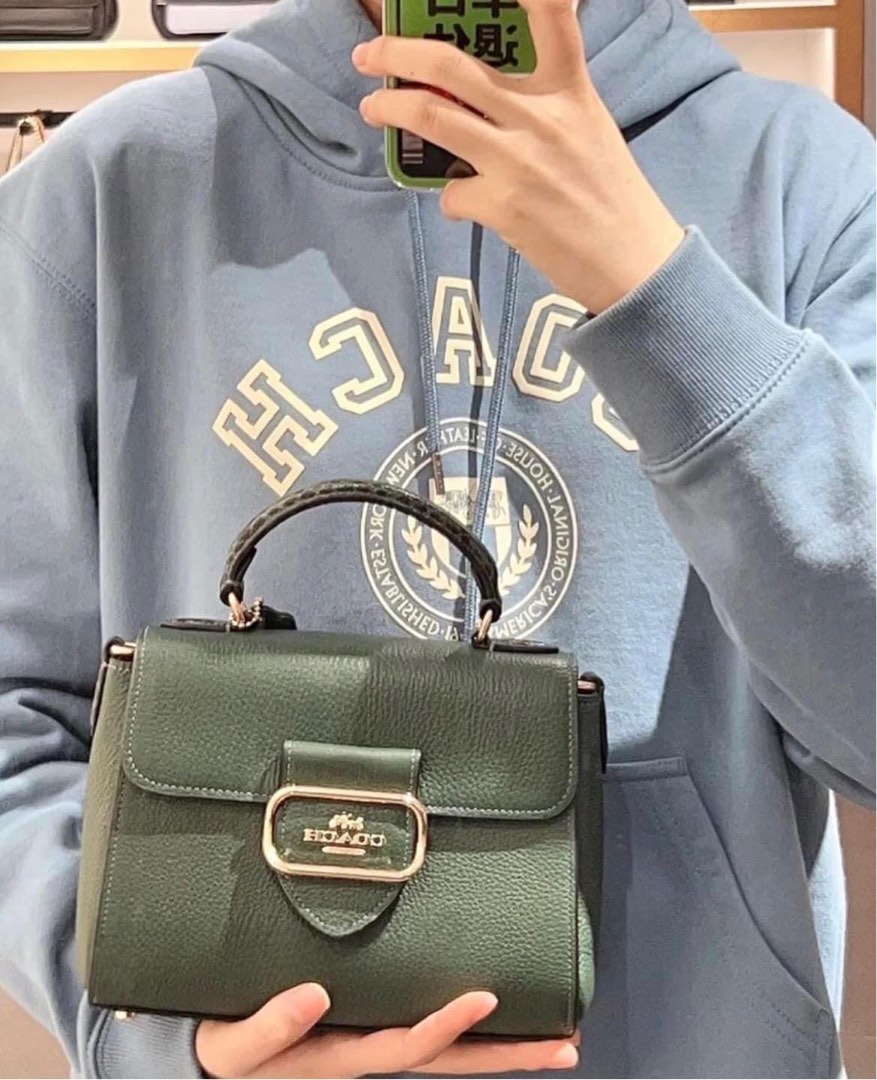 C o a ch morgan top handle, Luxury, Bags & Wallets on Carousell