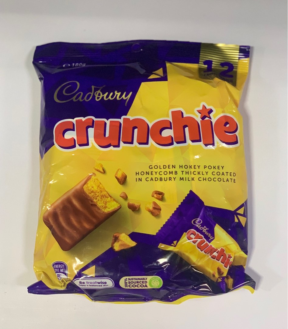 CADBURY CRUNCHIE SHARE PACK 180G, Food & Drinks, Other Food & Drinks on ...