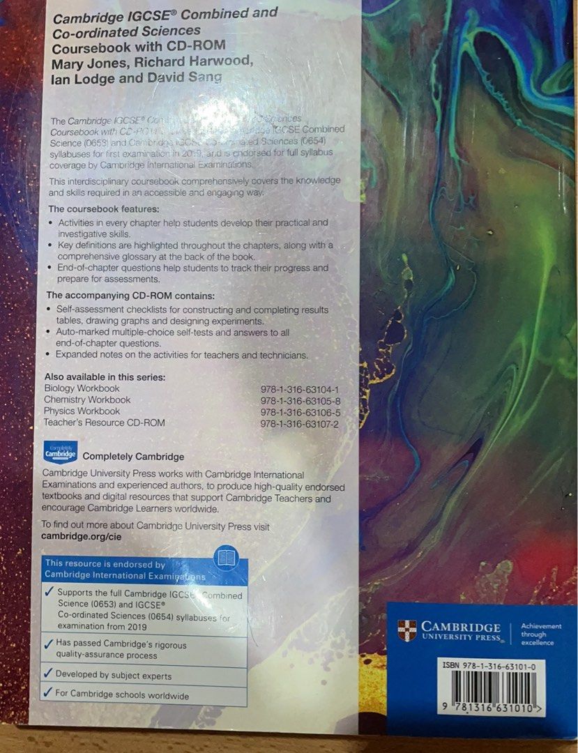 Cambridge Igcse Combined And Coordinated Sciences Hobbies And Toys