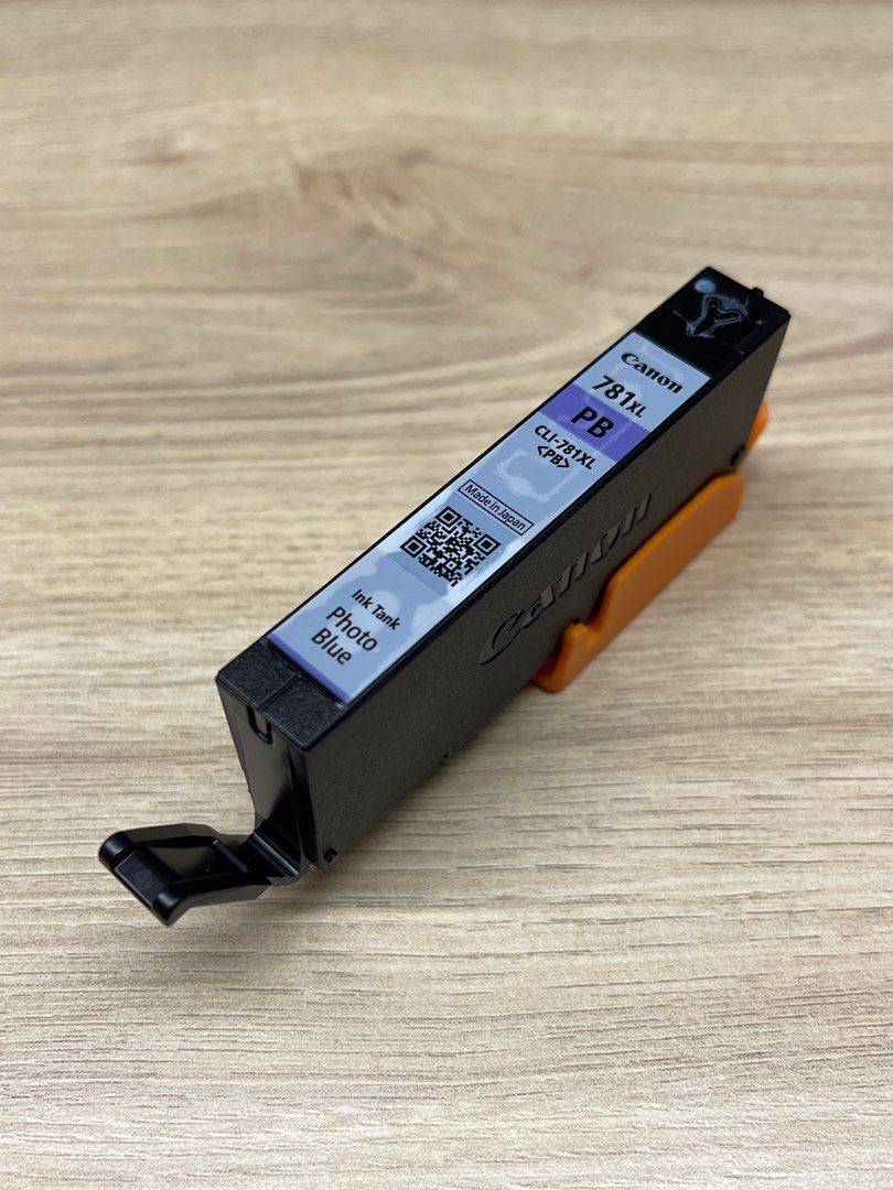 Canon 781XL PB (Photo Blue) Ink Tank, Computers & Tech, Printers ...