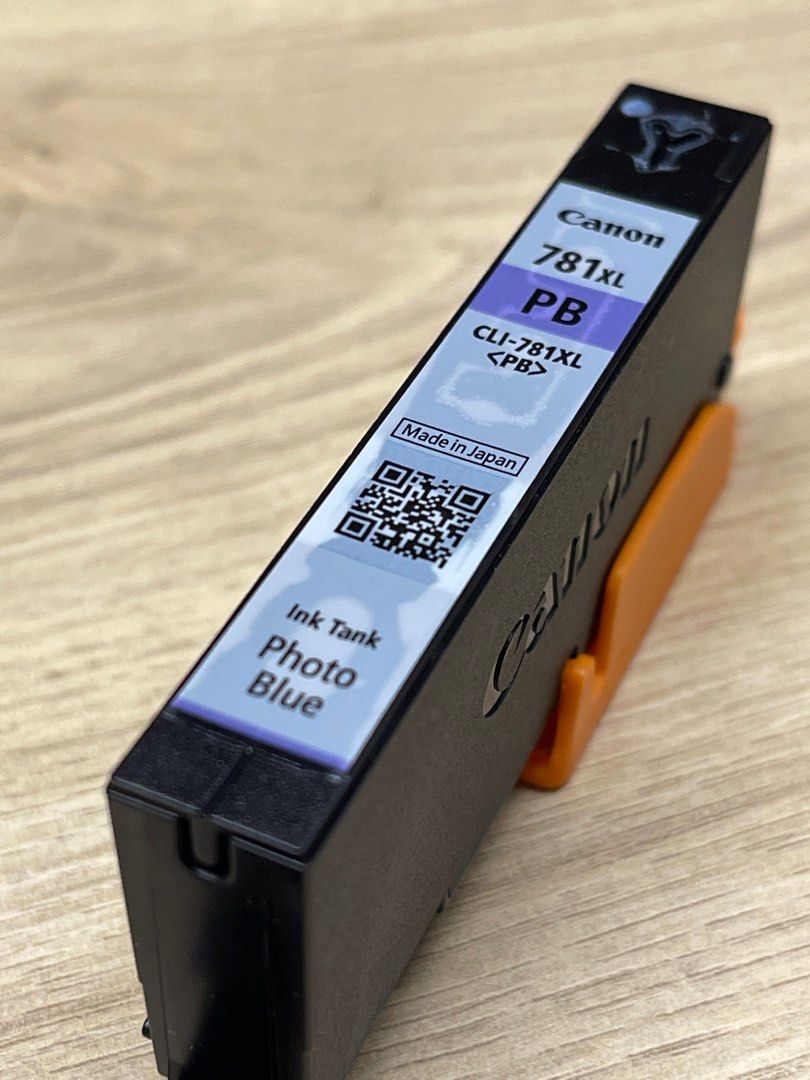 Canon 781XL PB (Photo Blue) Ink Tank, Computers & Tech, Printers ...