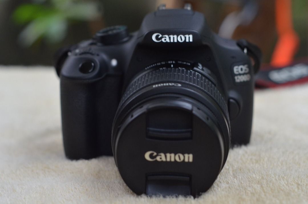 Canon EOS 1200D - Complete package - Less than 1k Shutter count, Photography, Cameras on Carousell