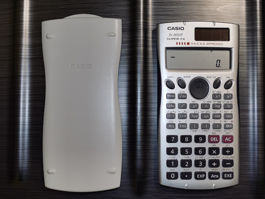 Casio 卡西歐 fx-3650P Super-FX Calculator HKEAA Approved 中學DSE適用 計算機, 電腦 ...