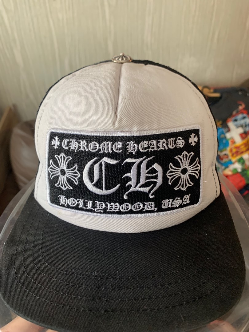 Chrome Hearts CH Trucker Hat, Men's Fashion, Watches & Accessories, Cap ...