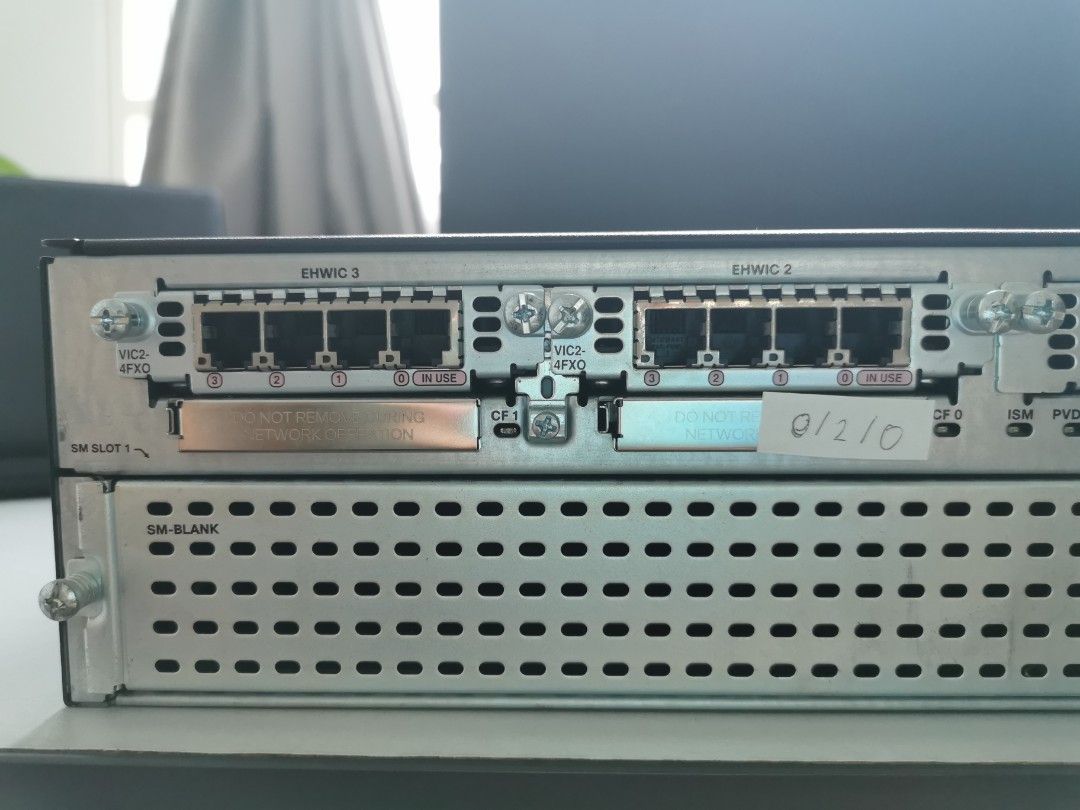 Cisco 2911 Integrated Services Router, Computers & Tech, Parts ...