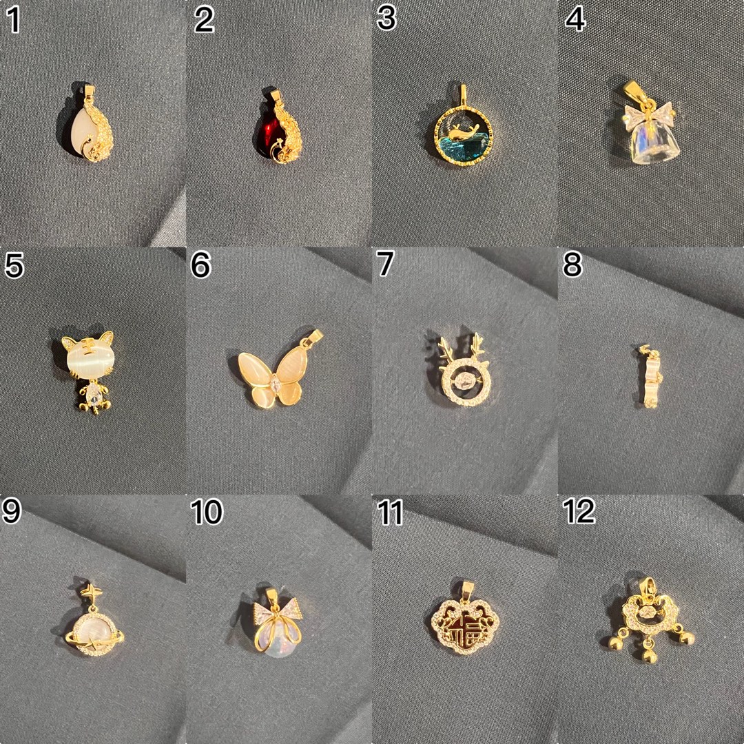 Classic Charms (1 - 12), Women's Fashion, Jewelry & Organisers, Charms ...
