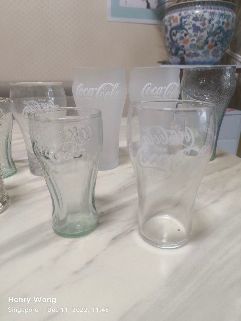 Classic Coca cola glass collectibles per set at $25, Hobbies & Toys ...