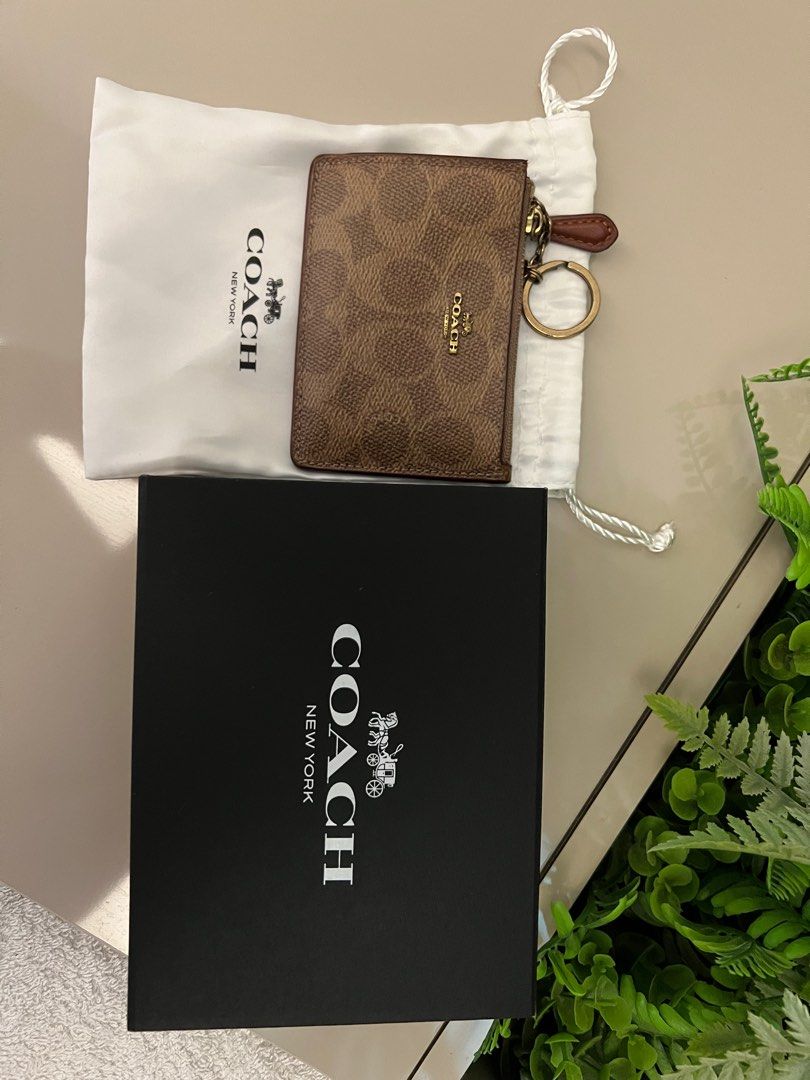 Coach small wallet, Luxury, Bags & Wallets on Carousell