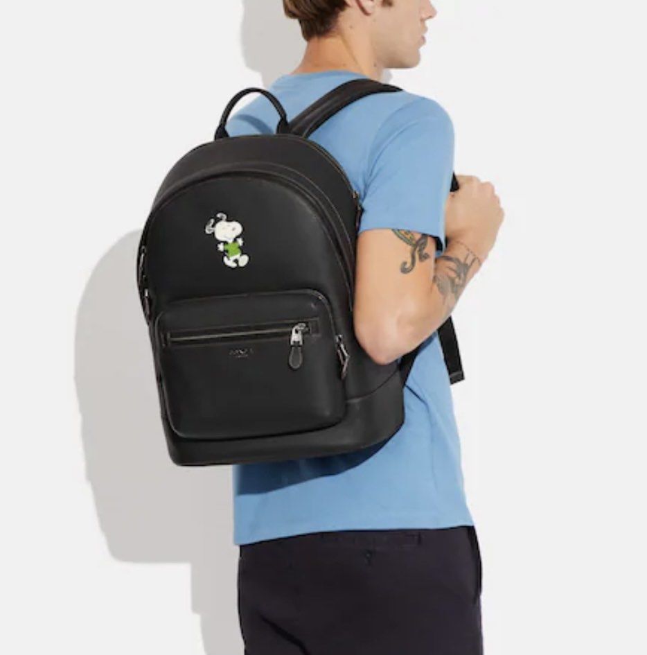 Coach X Snoopy West Backpack, Men's Fashion, Bags, Backpacks on Carousell