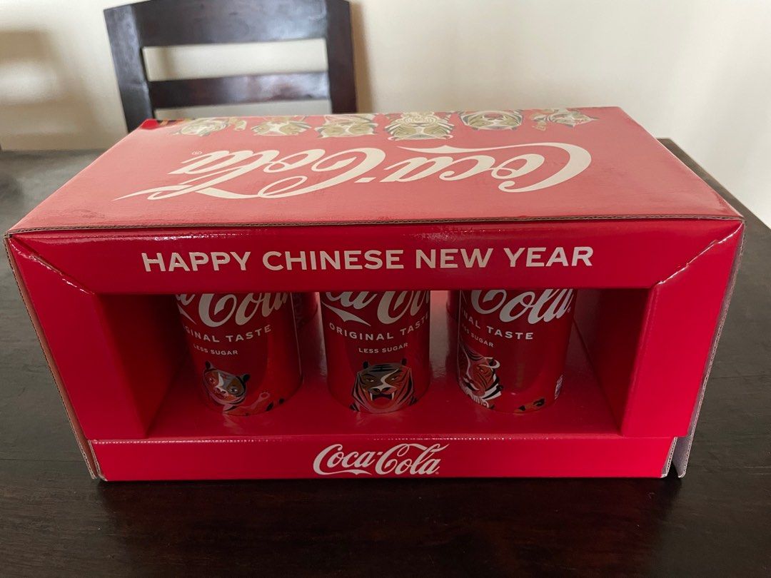 Coca Cola special Limited Edition Year of the Tiger Collectible Cans ...