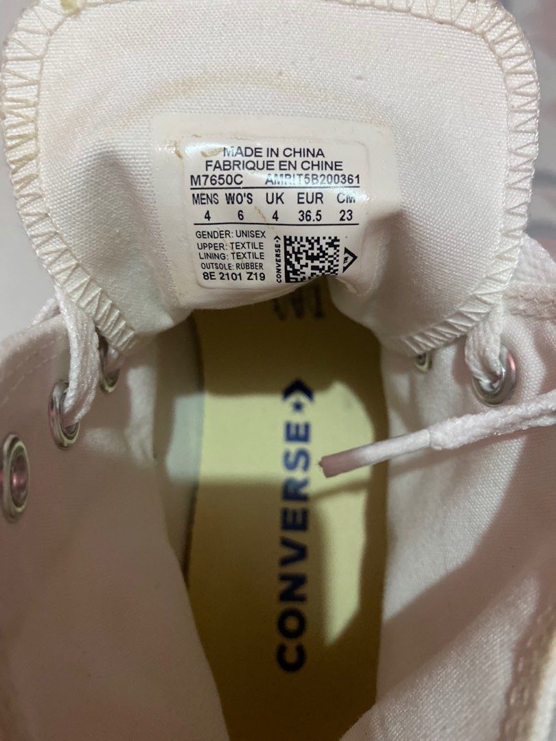 Converse Chuck Taylor ALL STAR Snickers - Optic White, Women's Fashion ...