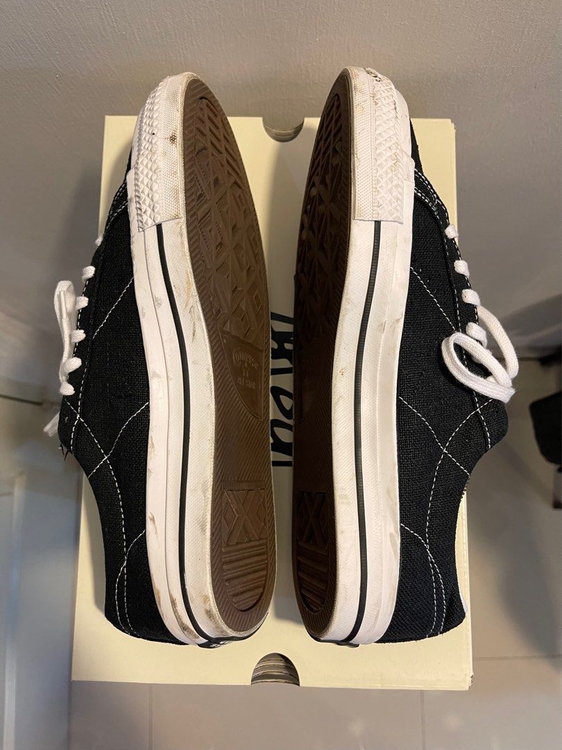 Converse One Star X Stussy, Men's Fashion, Footwear, Sneakers on Carousell