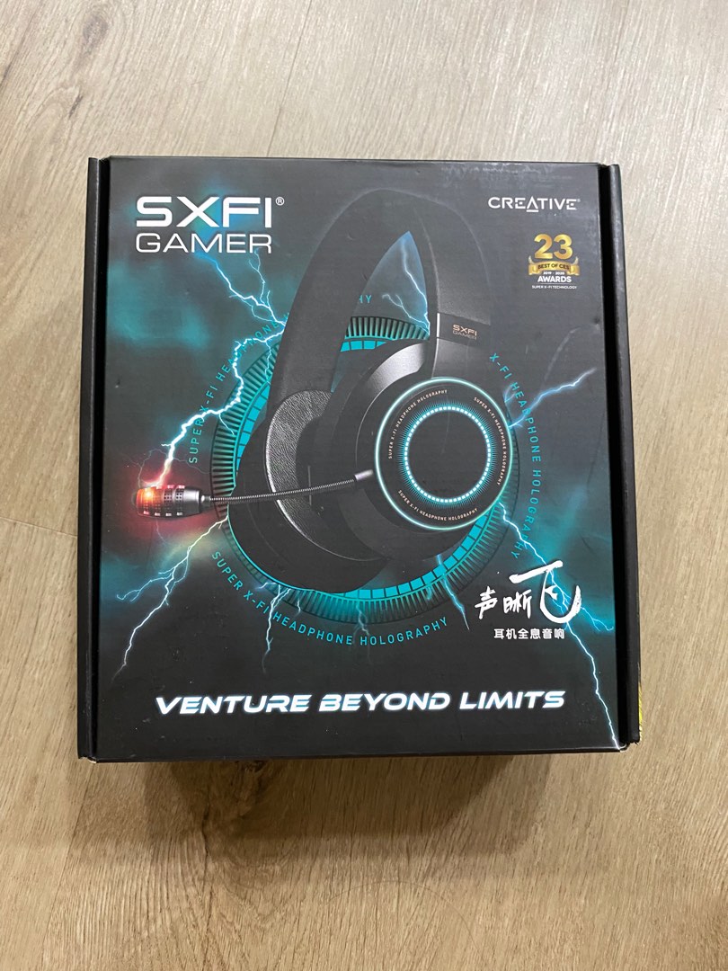 Creative SFXI Gamer headphone, Audio, Headphones & Headsets on Carousell