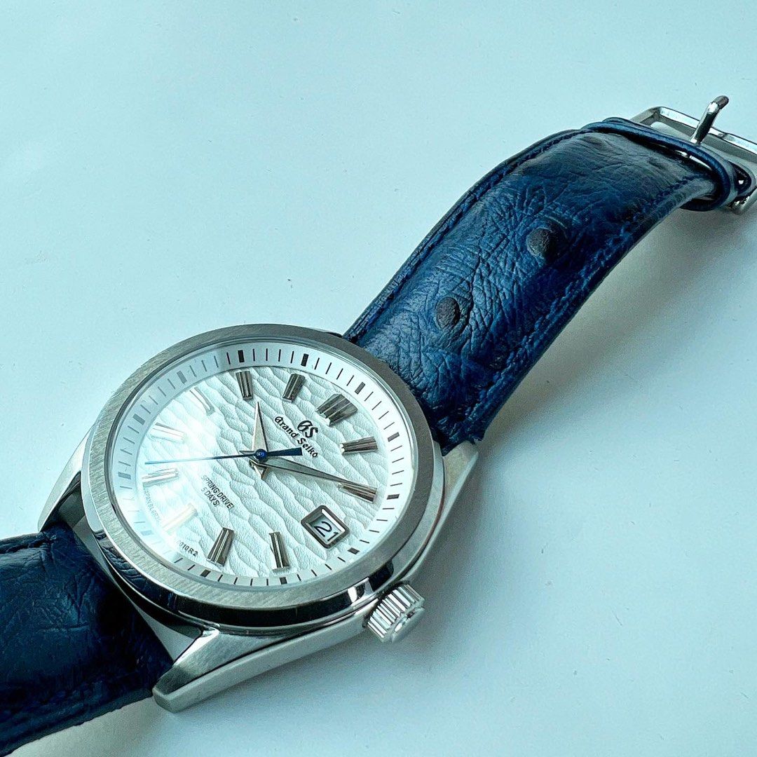 Custom Seiko Mod White GS wave, Men's Fashion, Watches & Accessories ...