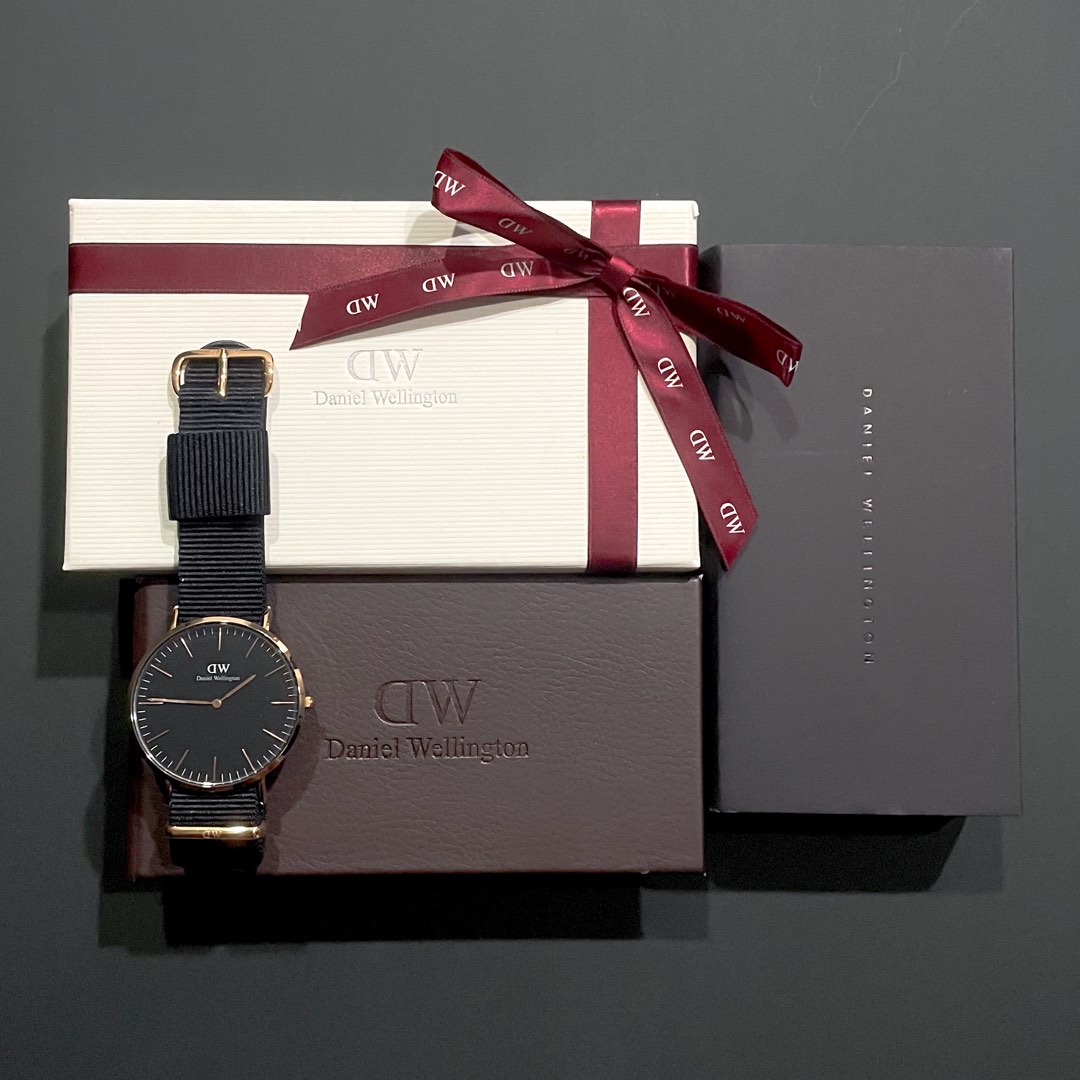 Daniel Wellington Watch (DW 40mm Classic Cornwall), Men's Fashion ...