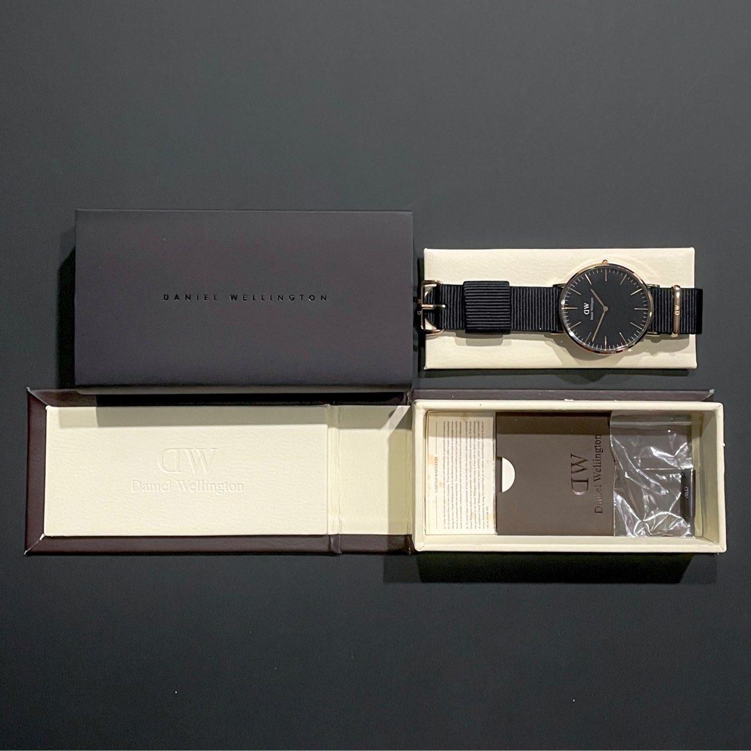 Daniel Wellington Watch (DW 40mm Classic Cornwall), Men's Fashion ...