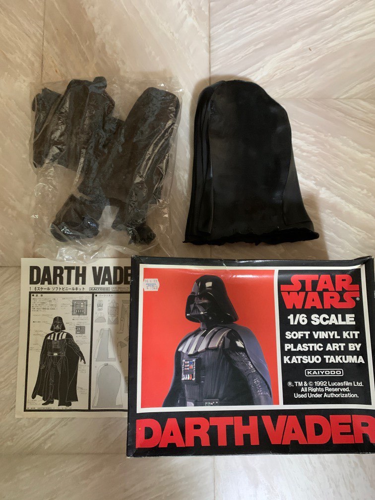 Darth Vader 1/6 Scale Soft Vinyl Kit, Hobbies & Toys, Memorabilia ...
