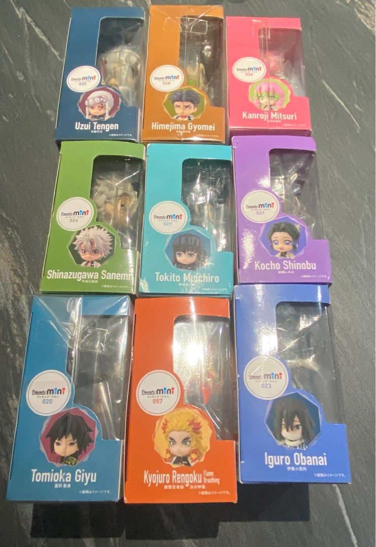 Demon Slayer Figurart mini Hashira set, Hobbies & Toys, Toys & Games on ...