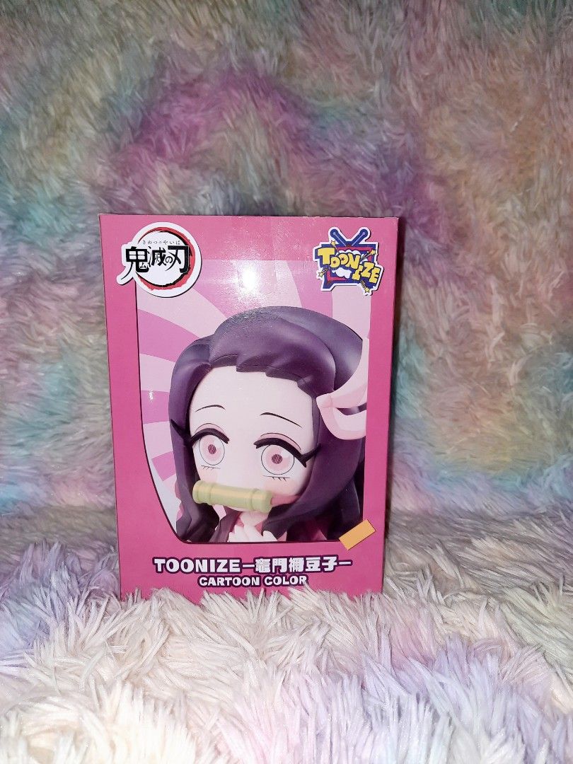 Demon Slayer Nezuko Toonize cartoon color MIB, Hobbies & Toys, Toys ...