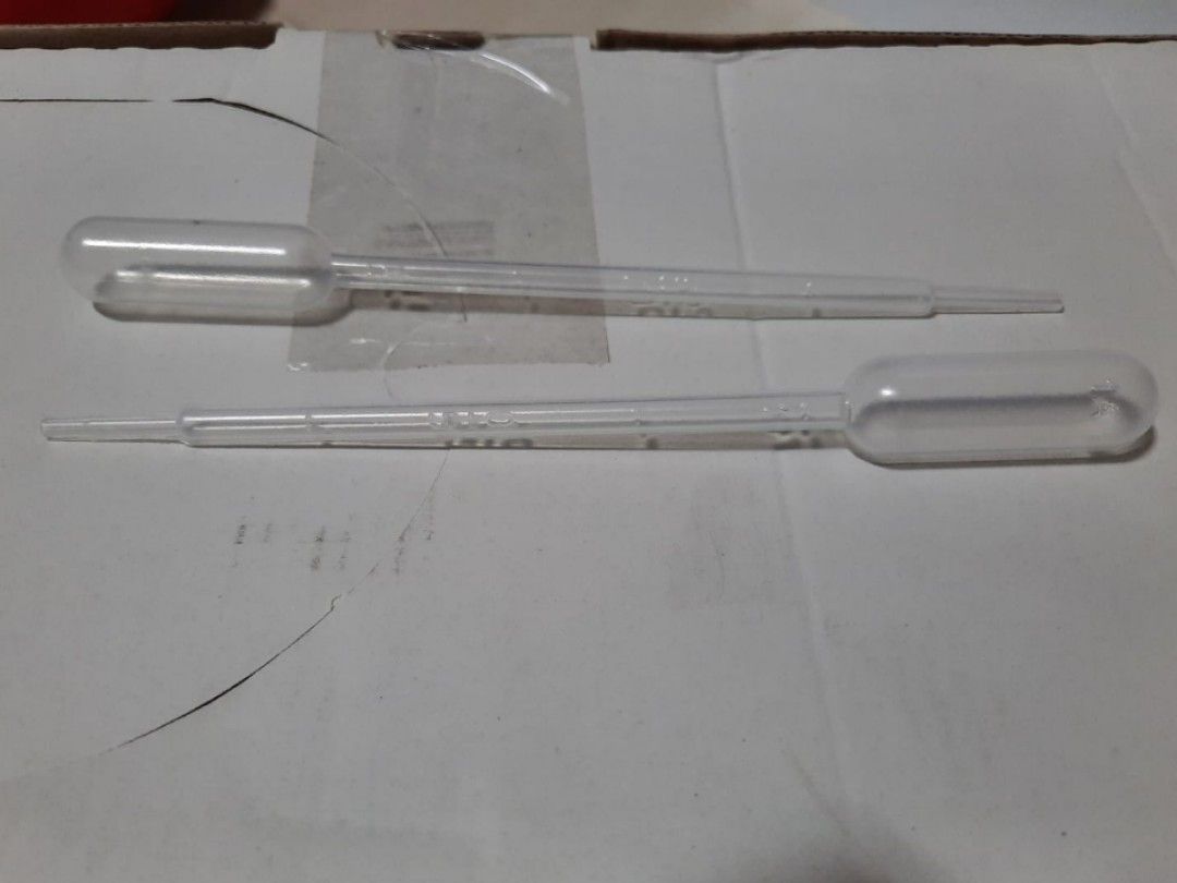 Disposable Transfer Pipettes (1 mL/3 ml), Hobbies & Toys, Stationery ...