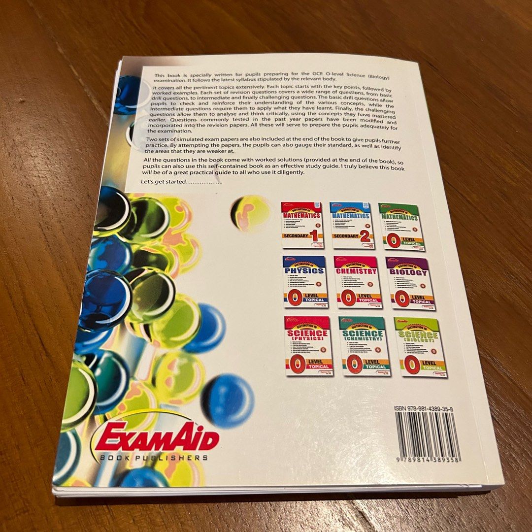 DISTINCTION IN SCIENCE BIOLOGY COMBINE BIOGY TOPICAL PRACTICE BOOK ...