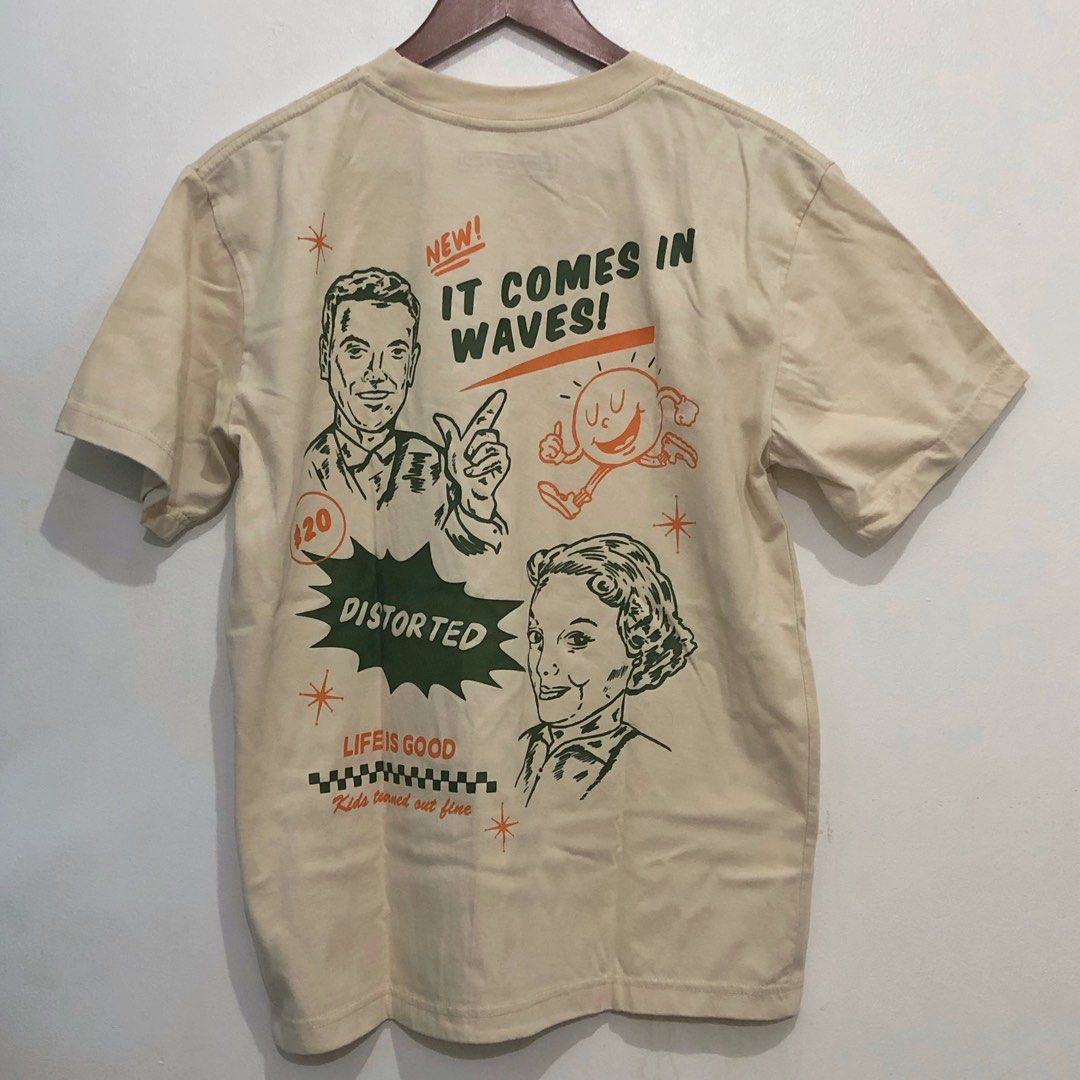 DISTORTED Tshirt (pre-loved), Men's Fashion, Tops & Sets, Tshirts ...