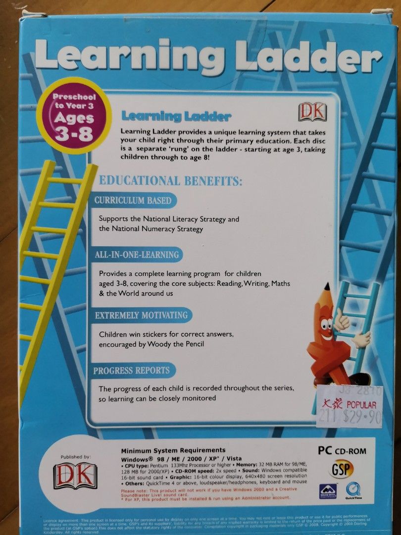 DK learning ladder CD ROMS, Hobbies & Toys, Music & Media, CDs & DVDs ...