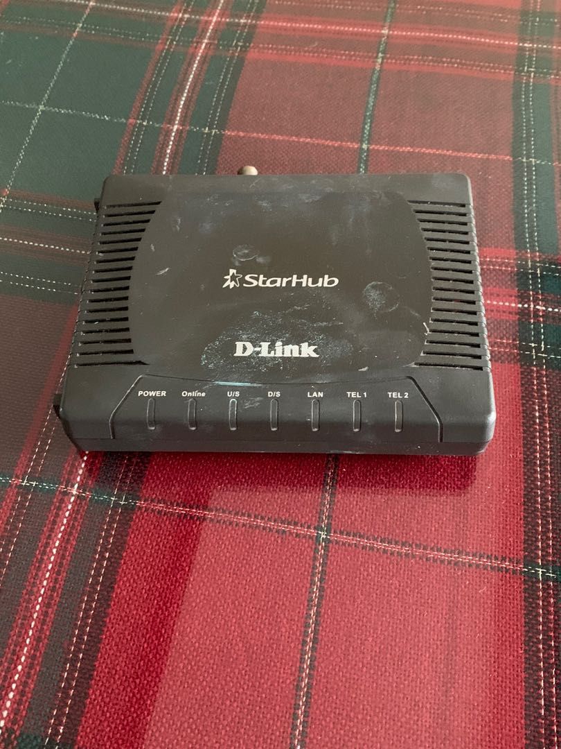 D-link StarHub DCM 712 VOIP Modem, Computers & Tech, Parts ...