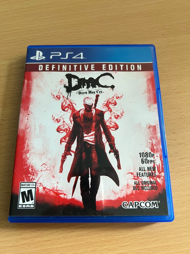 DMC Devil May Cry: Definitive Edition (PS4, R-ALL), Video Gaming, Video ...