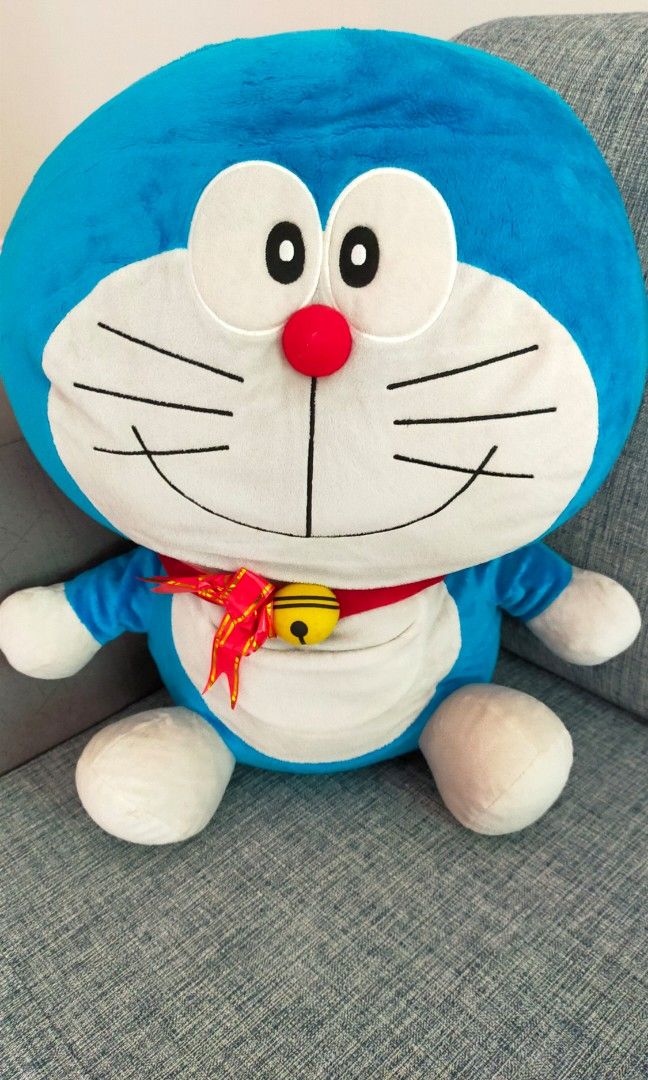 Doramon Plush Toy (50 cm tall), Hobbies & Toys, Toys & Games on Carousell
