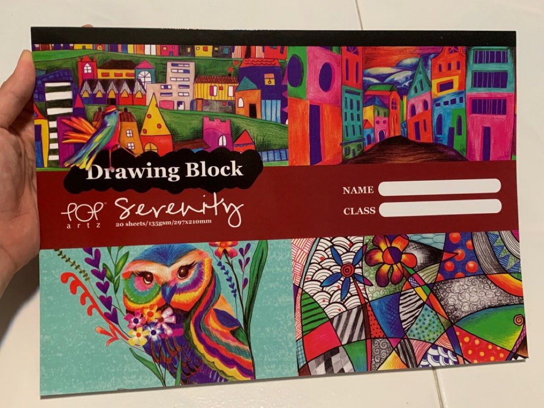 Drawing Blocks, Hobbies & Toys, Stationery & Craft, Craft Supplies ...