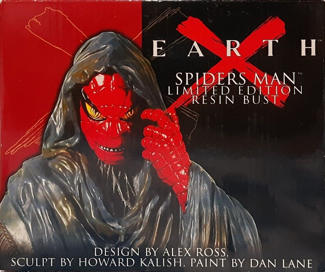 Dynamic Forces Marvel Earth X Spider-Man-Related Bust Statues by Alex ...