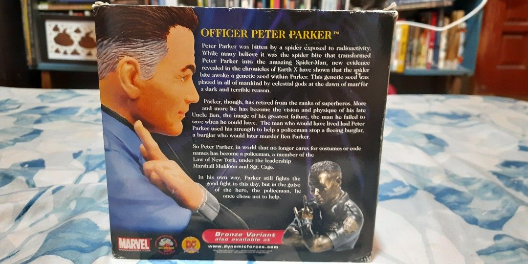 Dynamic Forces Marvel Earth X Spider-Man-Related Bust Statues by Alex ...