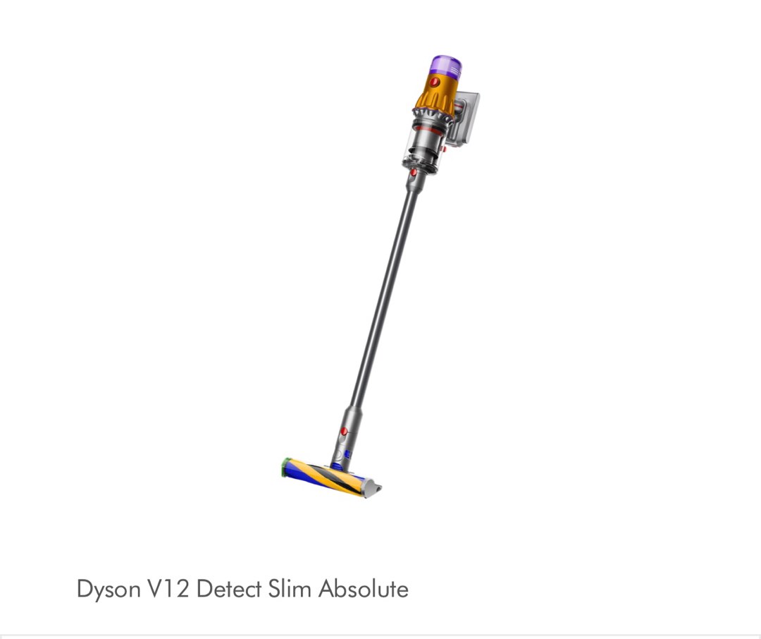Dyson V12 Detect Slim Absolute Cordless Vacuum Cleaner + floor dok ...