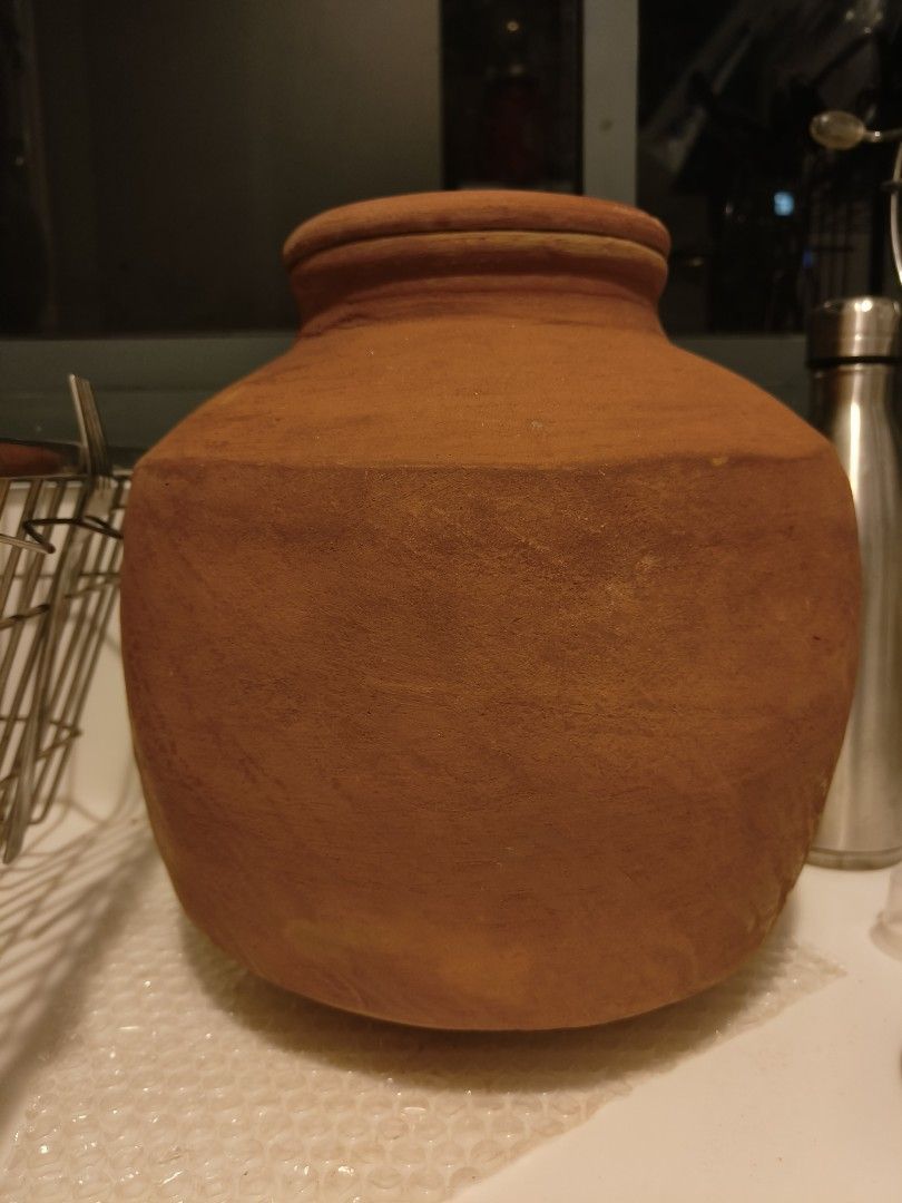 Earthen Clay water pot, Furniture & Home Living, Kitchenware ...