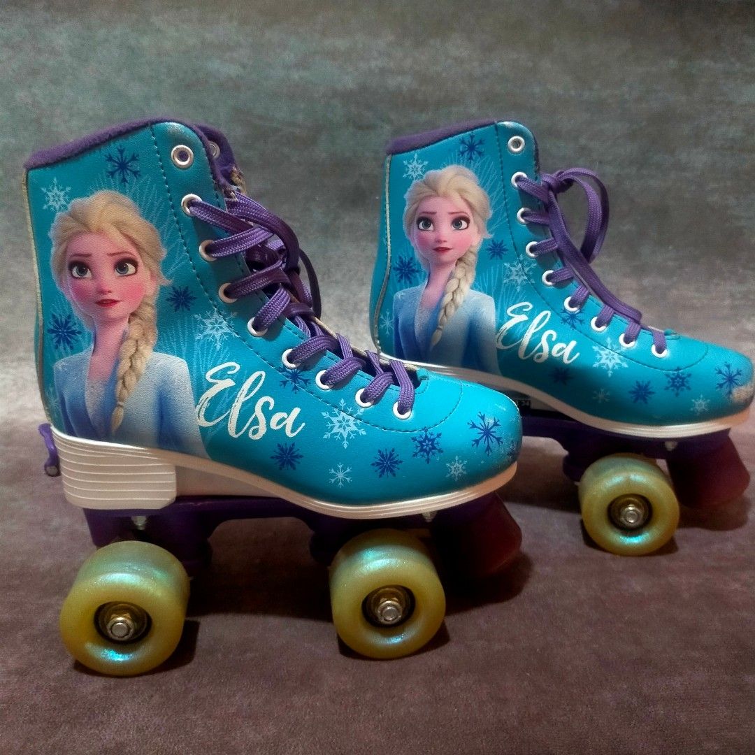 Elsa Roller skates shoes., Babies & Kids, Babies & Kids Fashion on ...