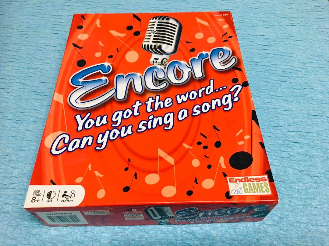 Encore Board Game (Endless Games), Hobbies & Toys, Toys & Games on ...