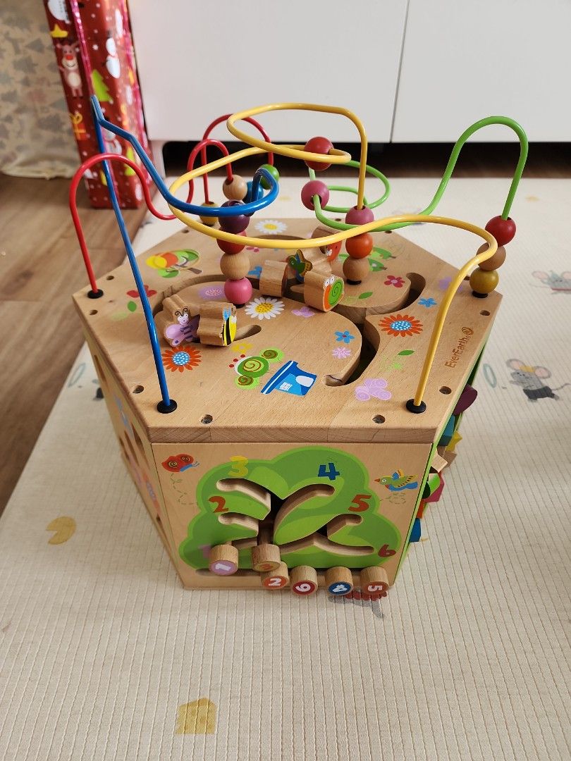 EverEarth activity cube, Babies & Kids, Infant Playtime on Carousell