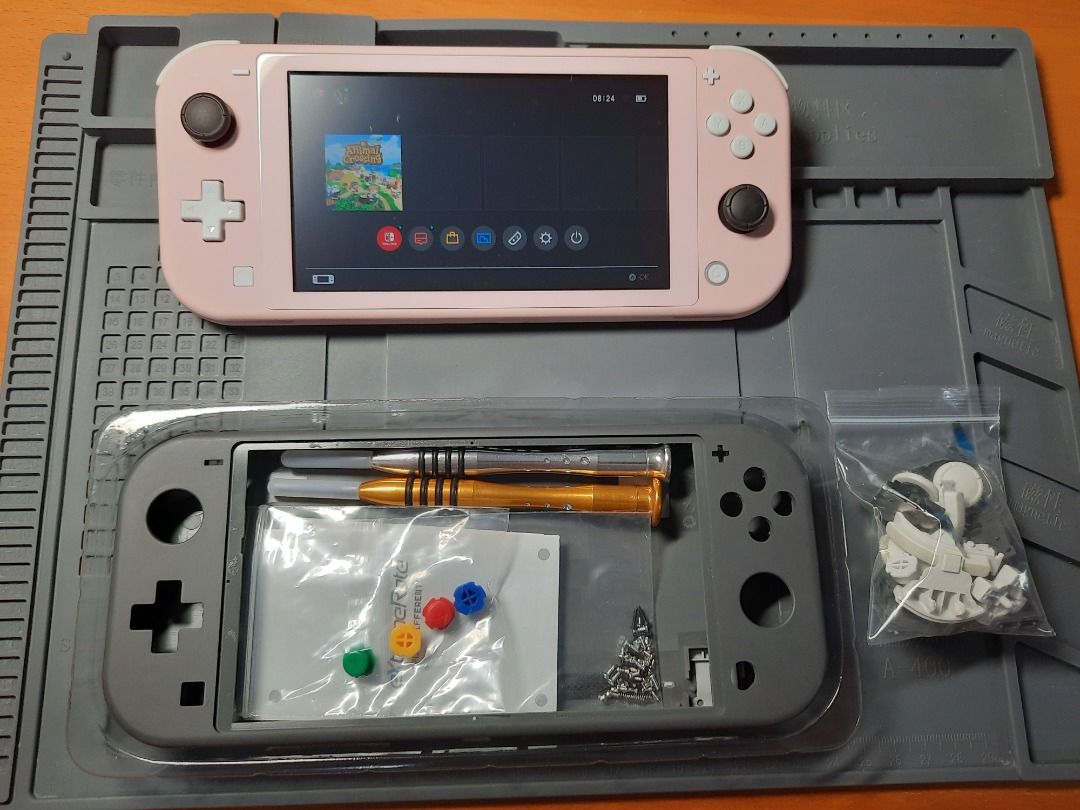 eXtremeRate SNES Classic Nintendo Switch OLED Gen 1 2 Lite Backplate ...