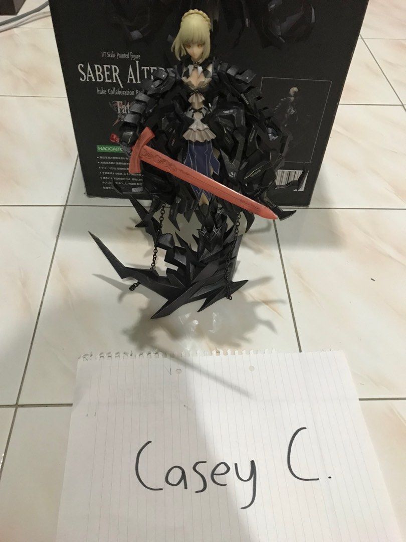Fate Stay/Night Saber Alter huke 1/7 Scale Figure (Bootleg), Hobbies ...