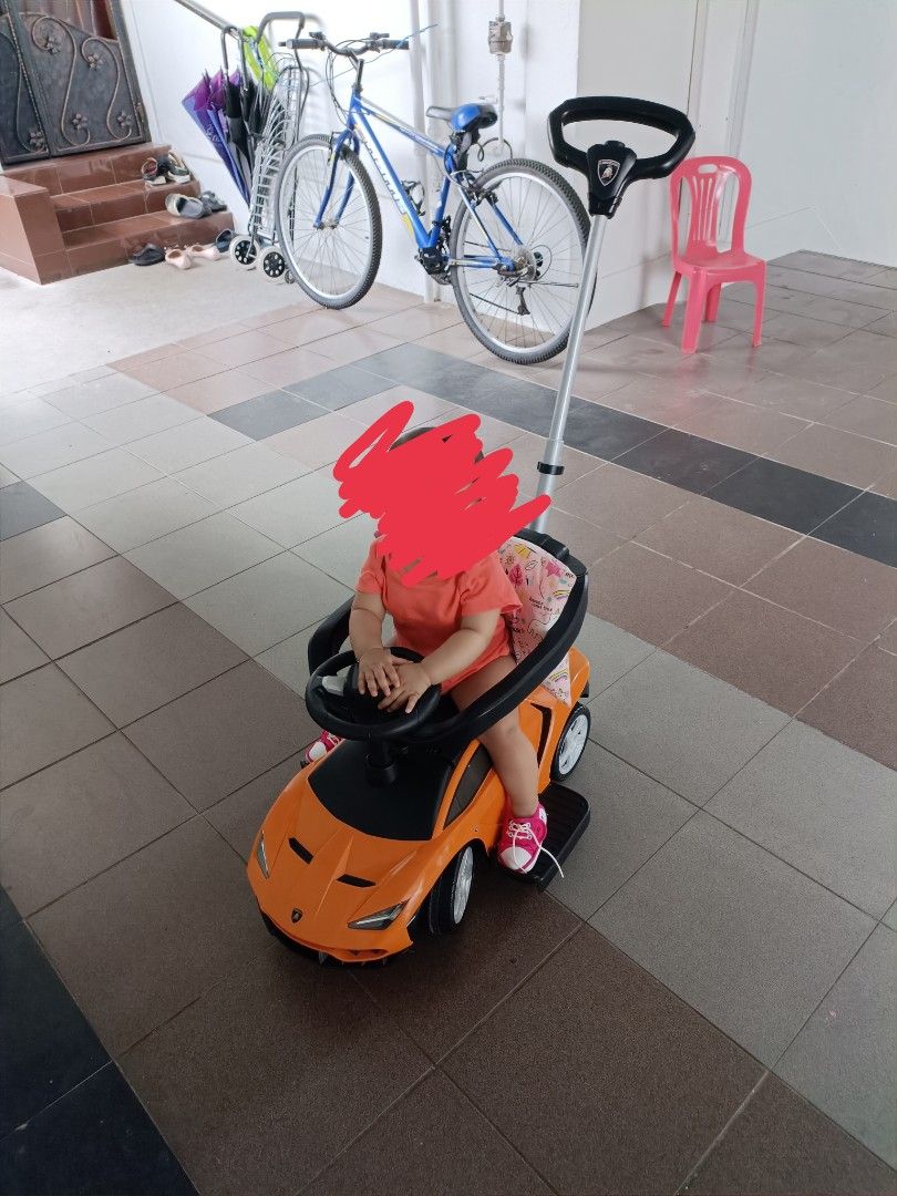 FERRARI BABY CAR, Babies & Kids, Infant Playtime on Carousell