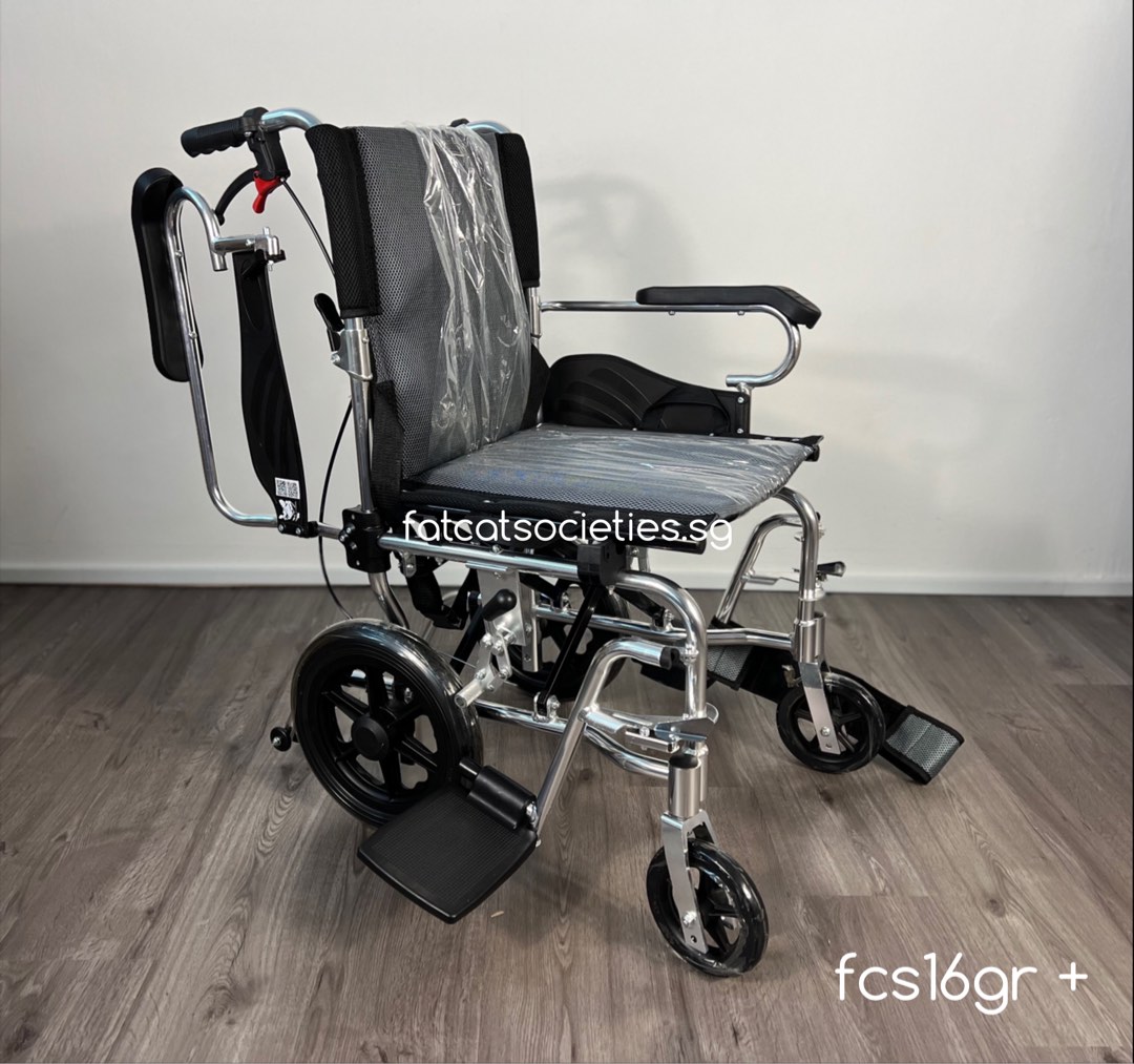 Flip up light weight pushchair / wheelchair 9.8kg w anti-tipper, Health ...