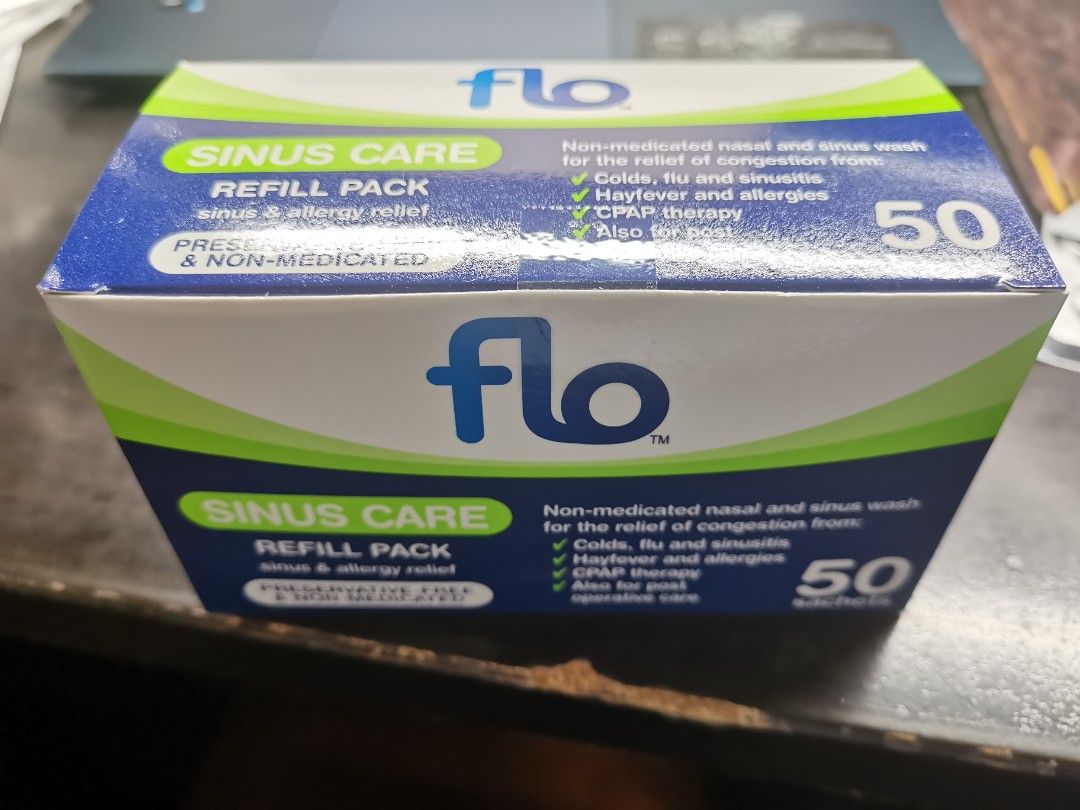 Flo Sinus Care Refill, Health & Nutrition, Medical Supplies & Tools on ...