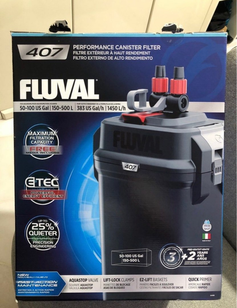 Fluval 407, Pet Supplies, Homes & Other Pet Accessories on Carousell