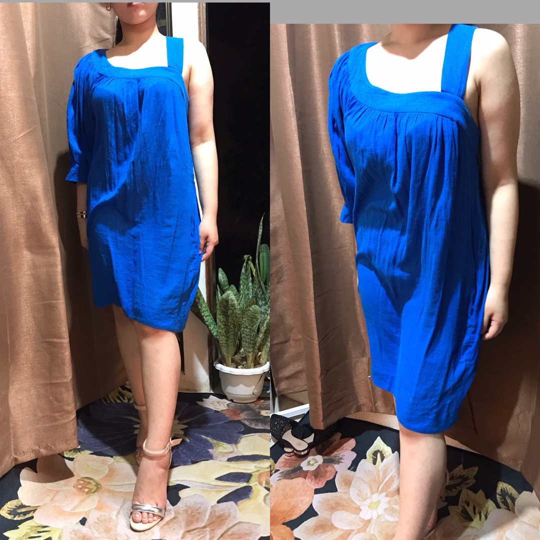 French connection blue dress, Women's Fashion, Dresses & Sets, Dresses ...
